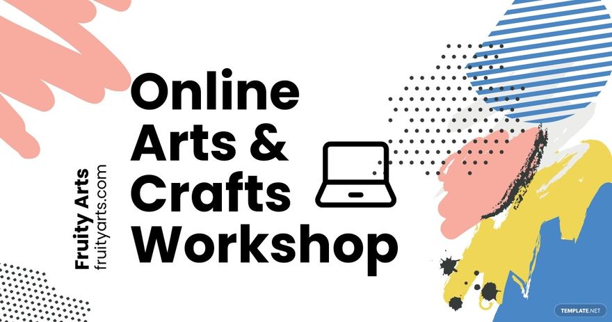 Free Online Workshop Facebook Post Template