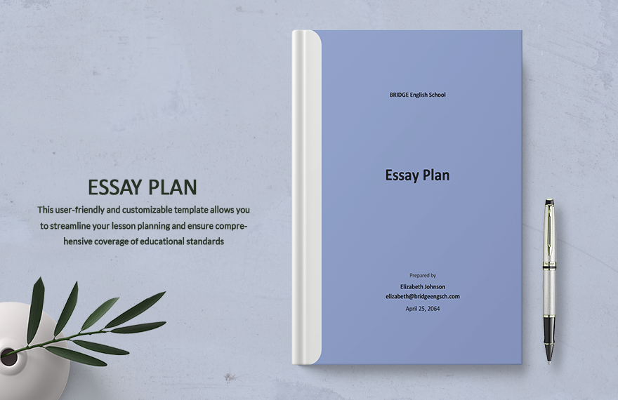 Free Simple Essay Plan Template Google Docs Word Apple Pages PDF Template