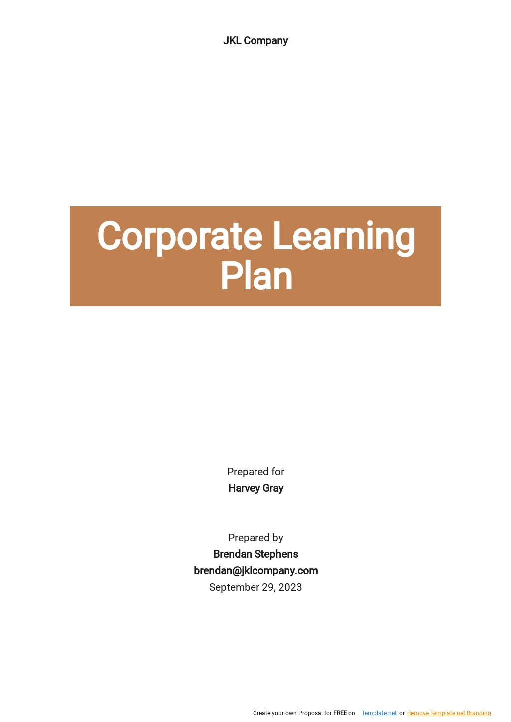 Learning Strategy Plan Template - Google Docs, Word, Apple Pages, PDF ...