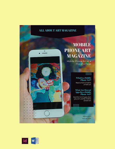 Creative College Magazine Template