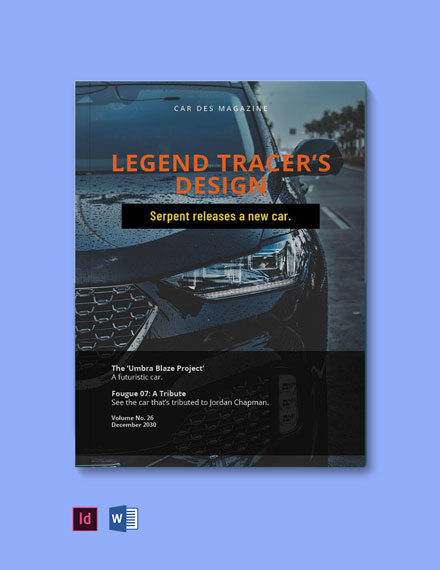 Free Clean Game Magazine Template - InDesign, Word | Template.net