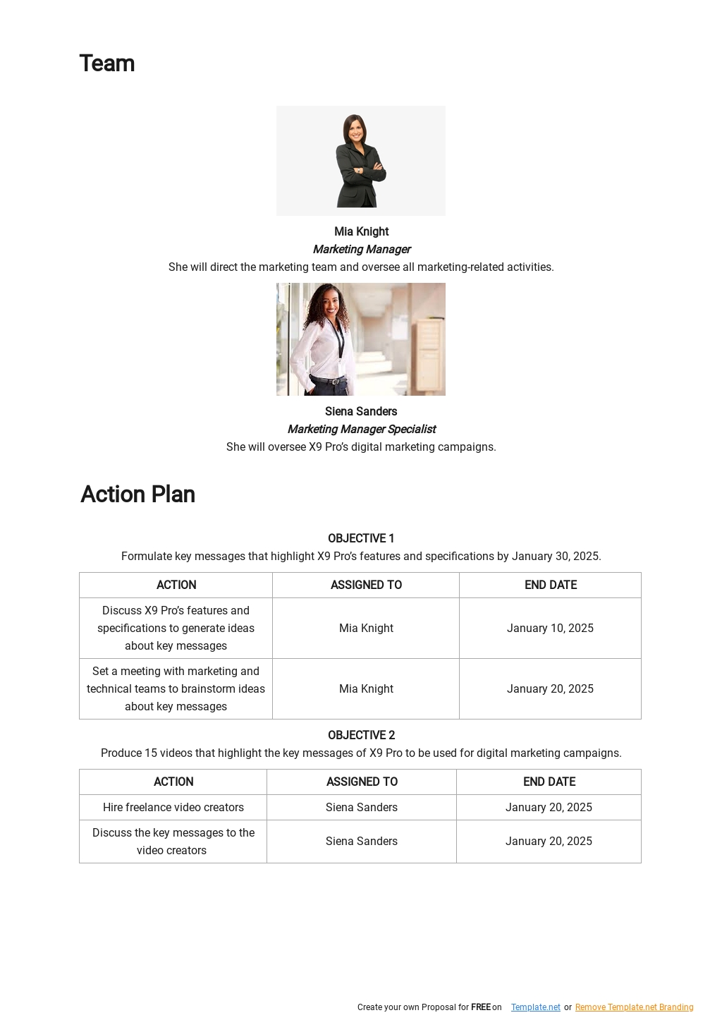 Sample Marketing Communications Plan Template [Free PDF] - Google Docs, Word | Template.net