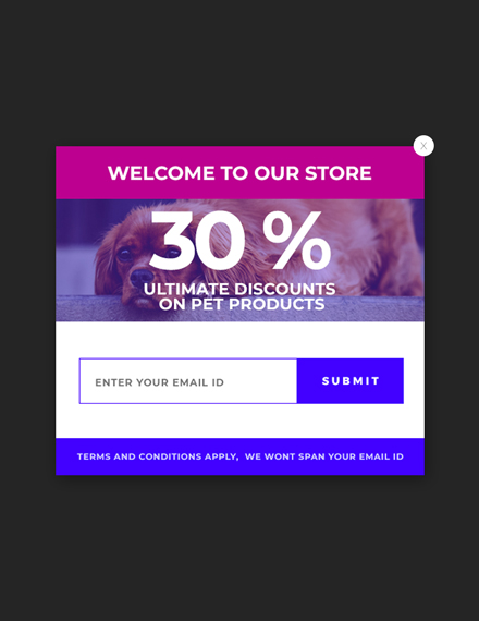 Free Website Coupon Pop-up Template: Download 28+ Marketing Templates ...