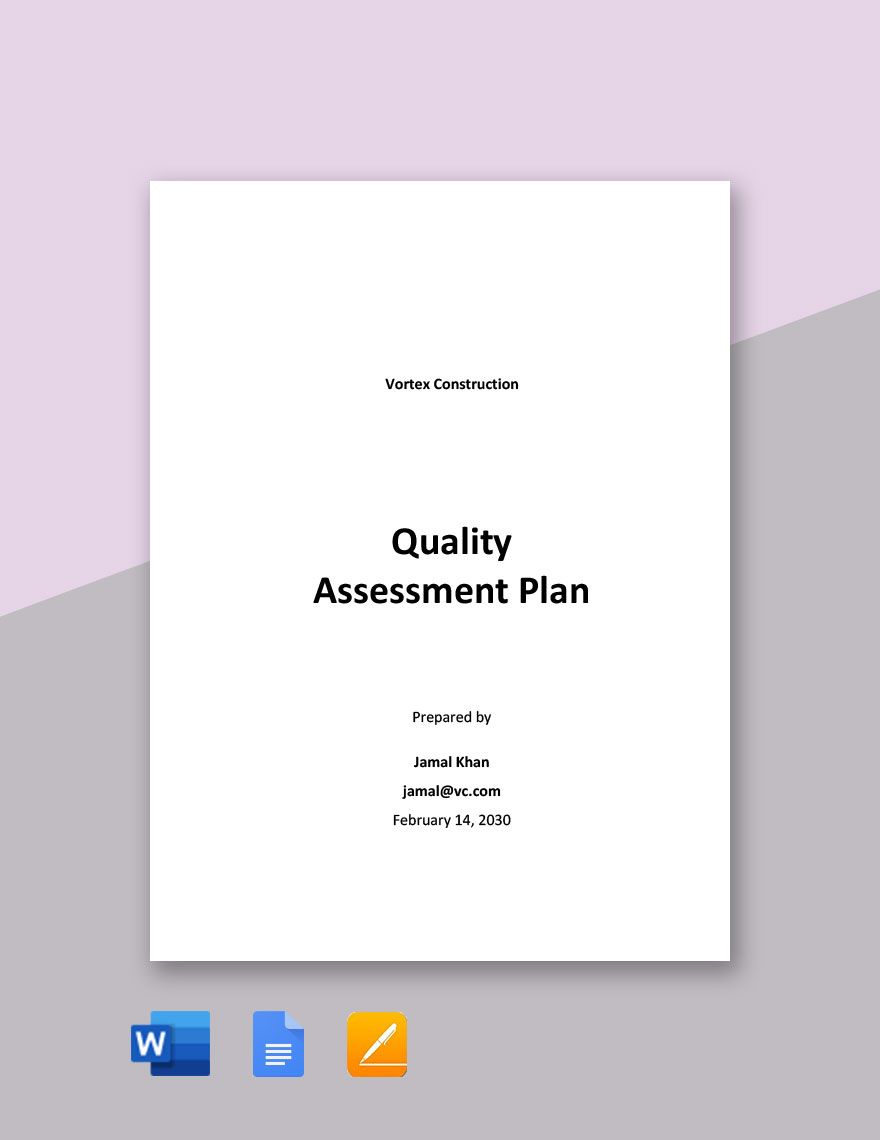 Free Editable Assessment Templates In Word To Download Free Editable Assessment Templates In Word To Download