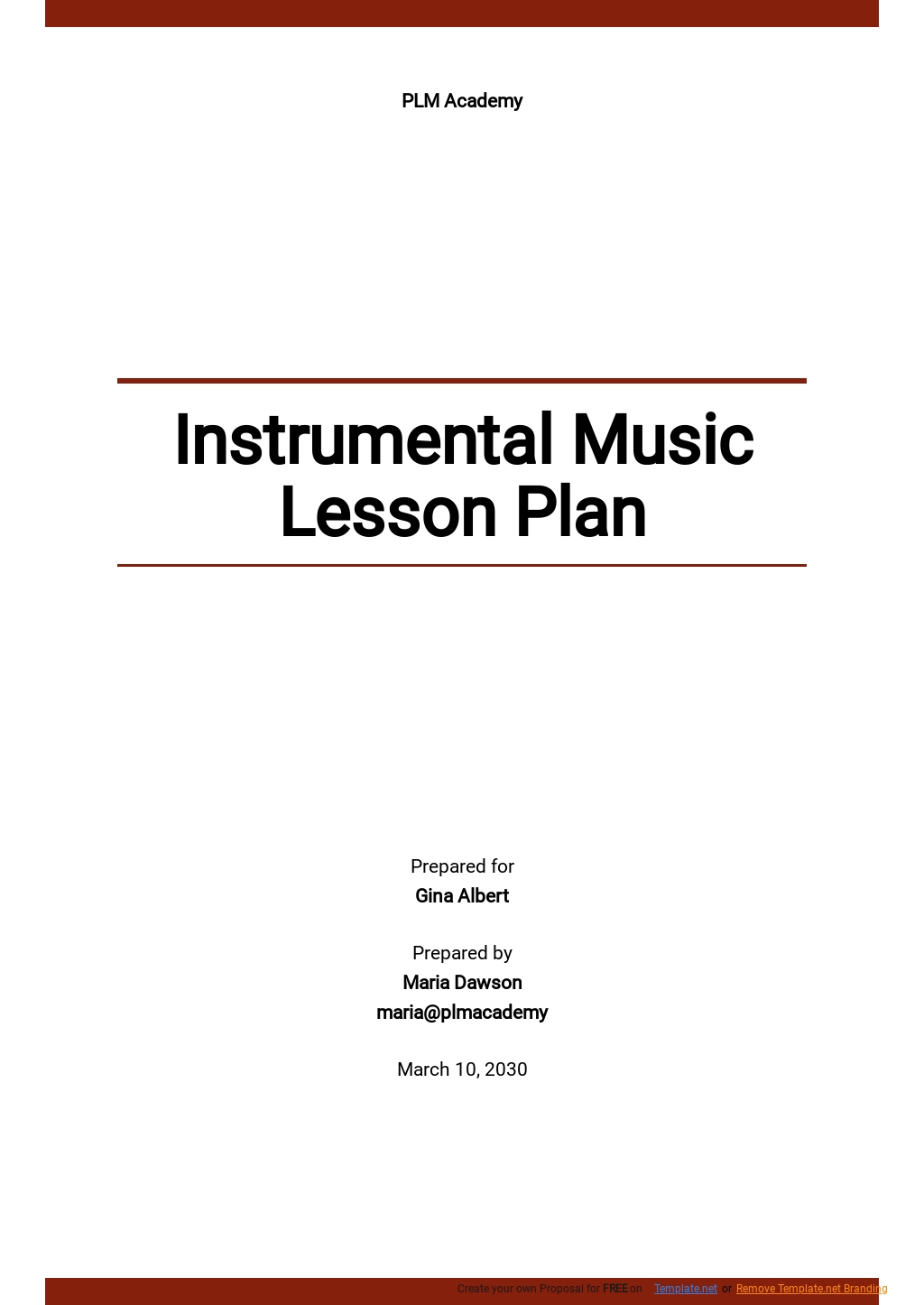 Elementary Music Lesson Plan Template Elementary Music Lesson Plan Template