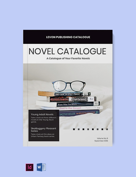 9 Book Catalog Templates Free Downloads Template