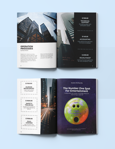 Business Process Catalog Template - InDesign, Word | Template.net