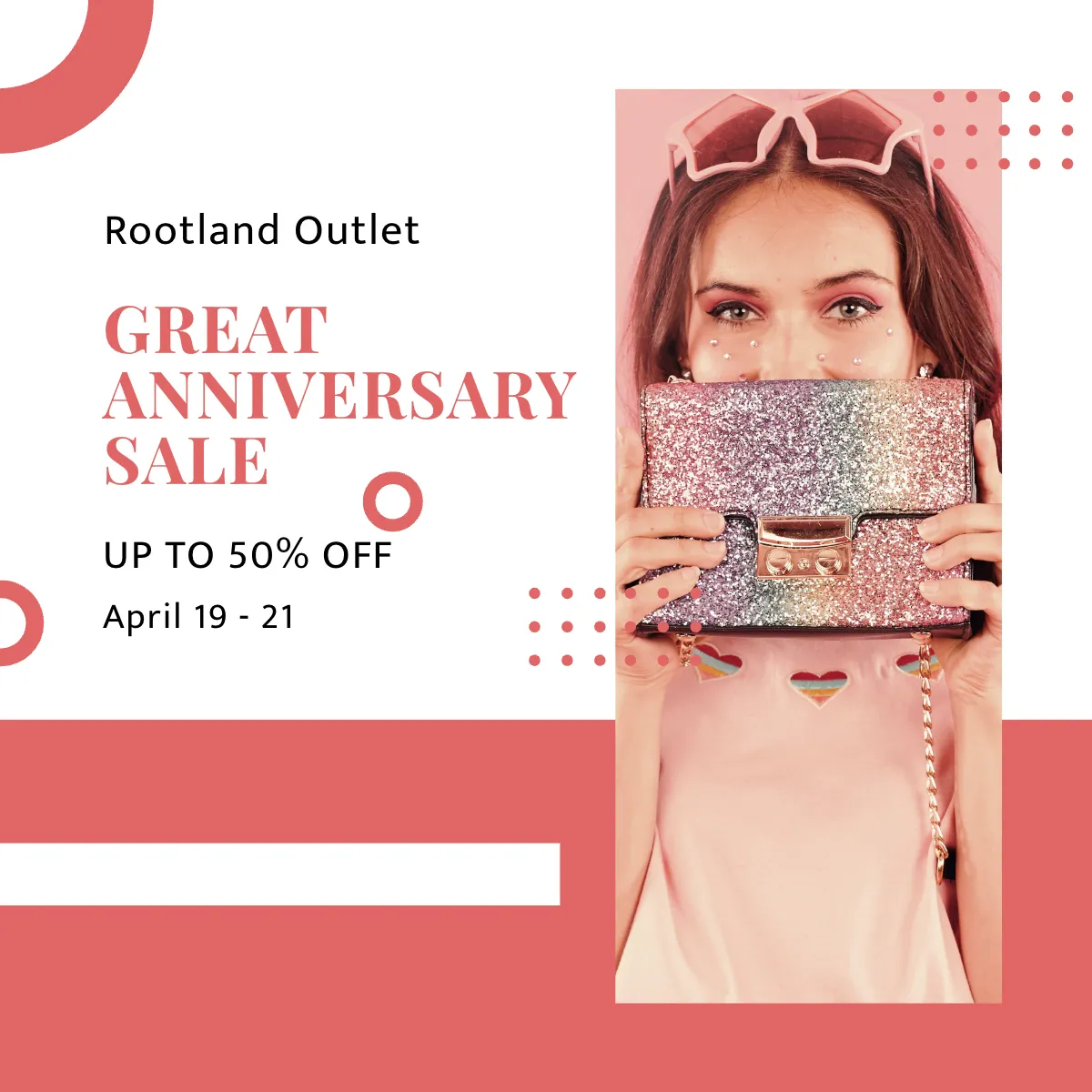 Free Anniversary Sale Linkedin Post Template Template