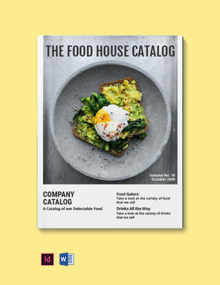 Product Catalog Template - Google Docs, Illustrator, InDesign, Word ...