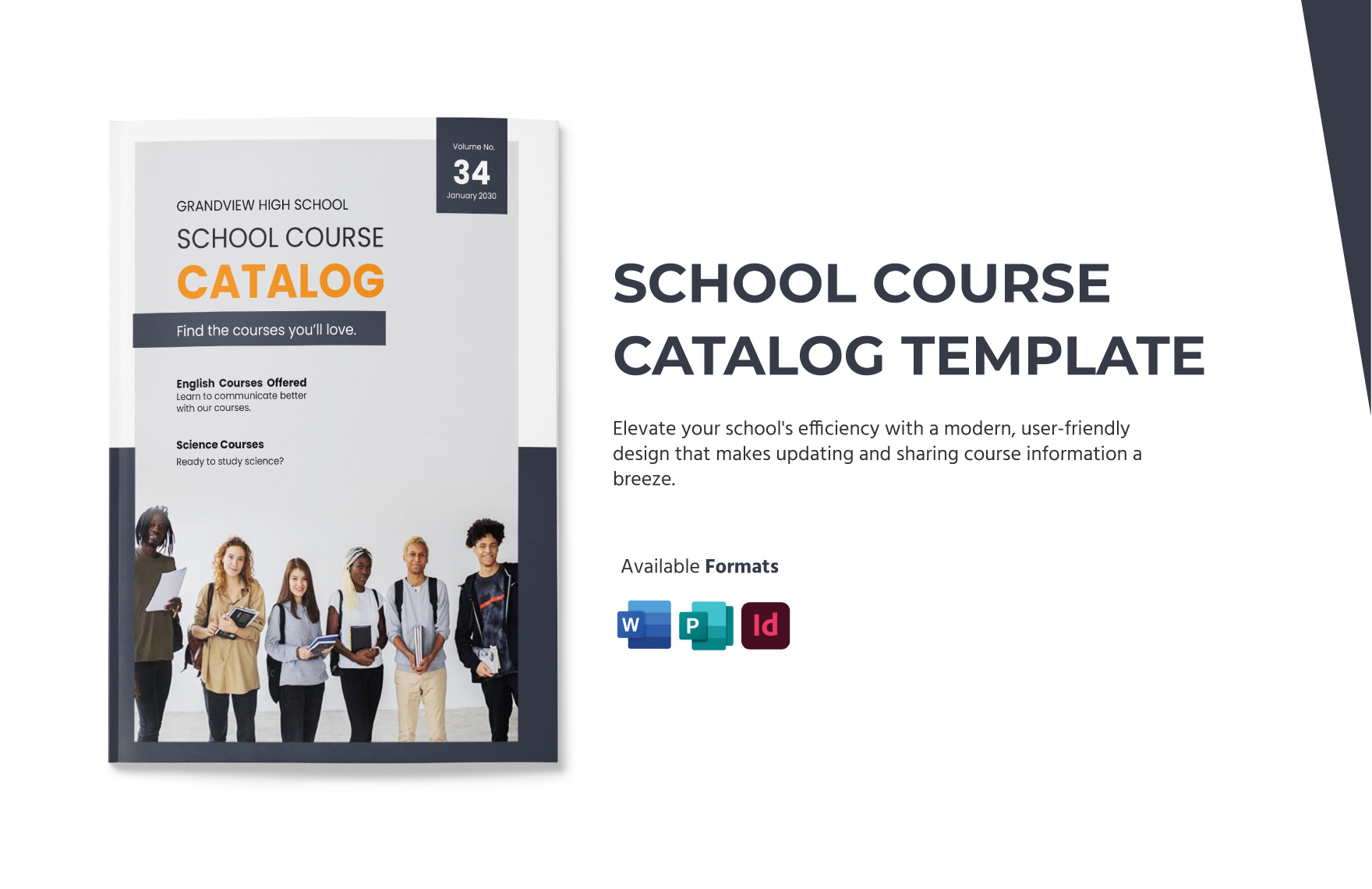 Free Course Catalog Templates Editable And Printable