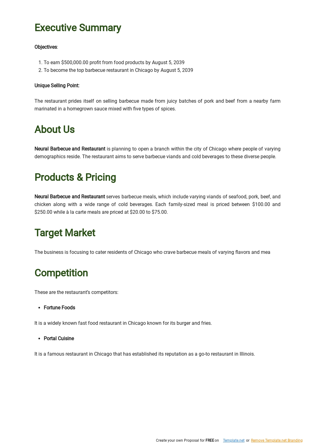 5 Year Business Plan Template Business Form Letter Template Vrogue
