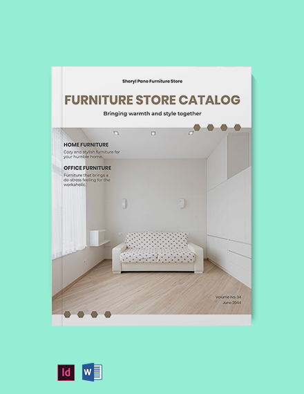 Electronic Store Catalog Template - InDesign, Word | Template.net