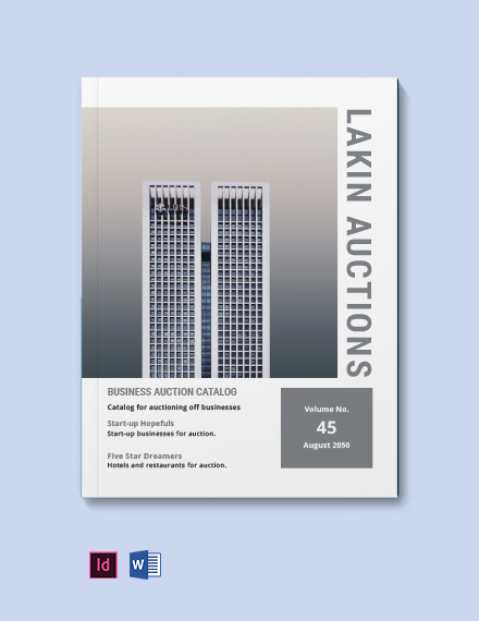 Business Catalog Template - Download in Illustrator, PSD | Template.net