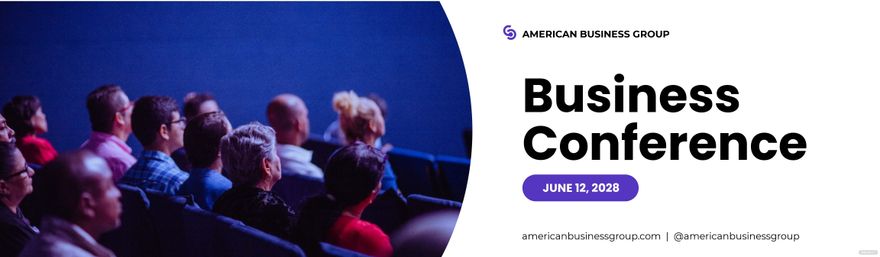 Corporate Conference Billboard Template - Word | Template.net