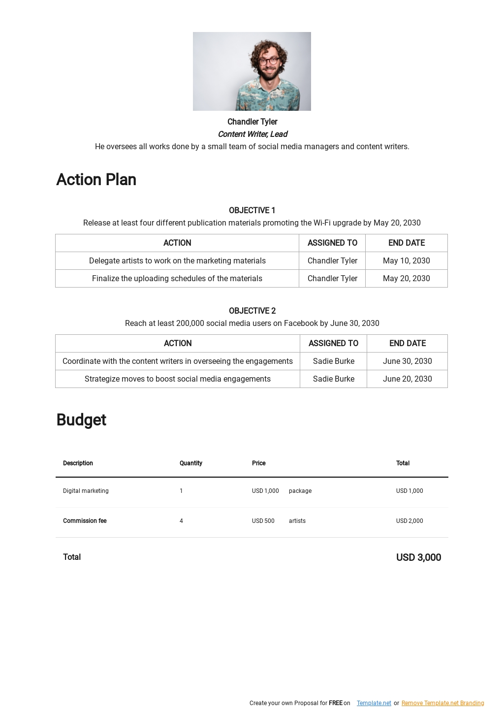 Product Development Marketing Plan Template in Google Docs, Word ...