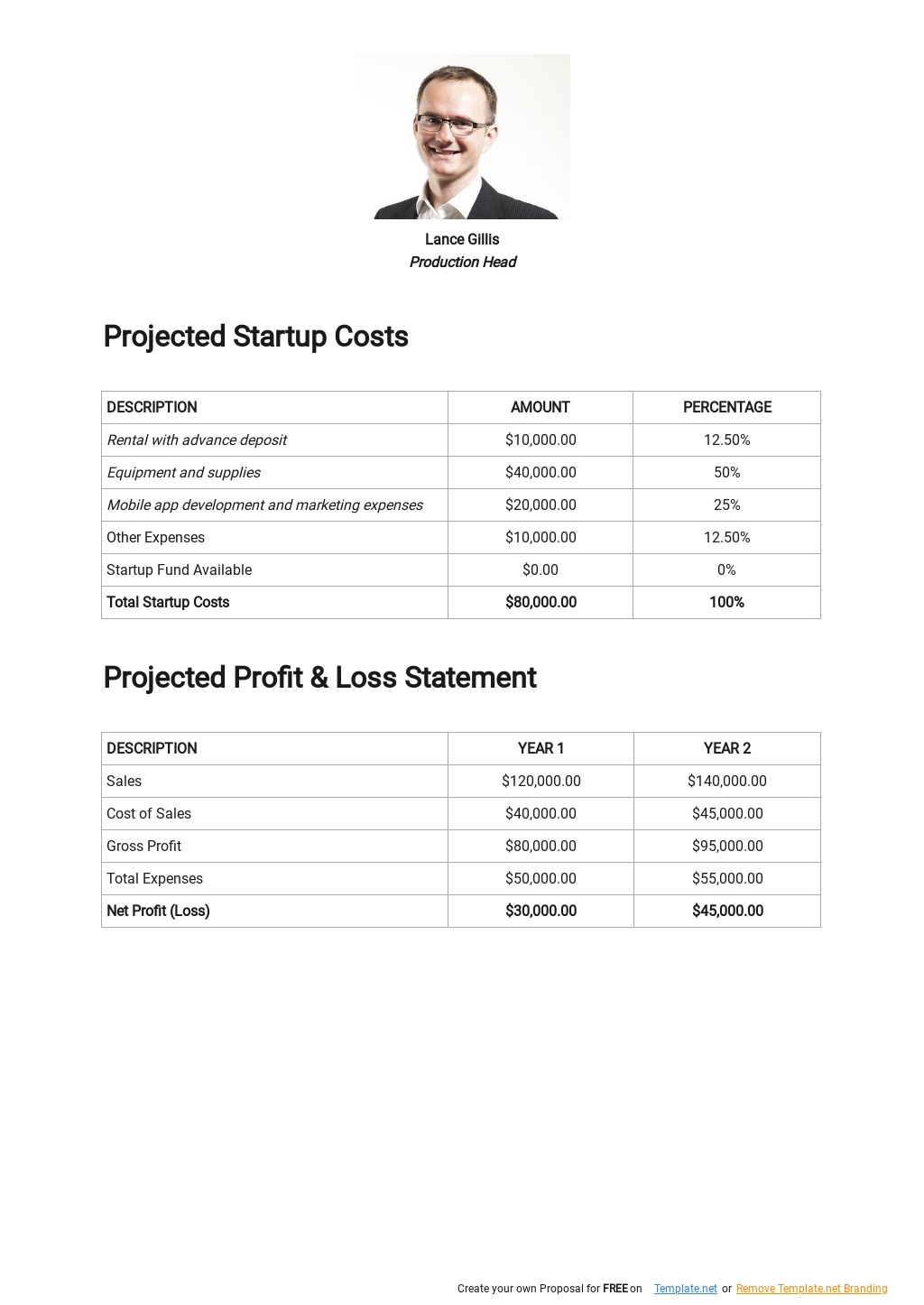 Free New Small Business Plan Template - Google Docs, Word, Apple Pages ...