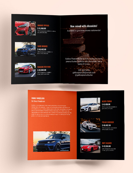 Automobile Catalogue Template - InDesign, Word, PDF | Template.net