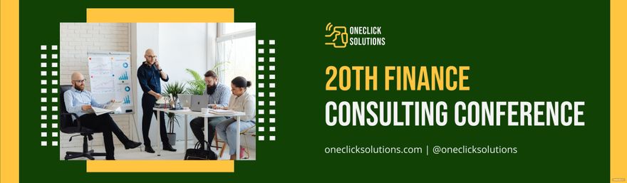 Corporate Conference Billboard Template - Word | Template.net