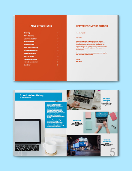 Corporate Catalog Template - InDesign, Word | Template.net