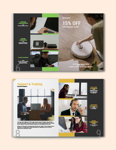 IT Technology Catalog Template - InDesign, Word | Template.net