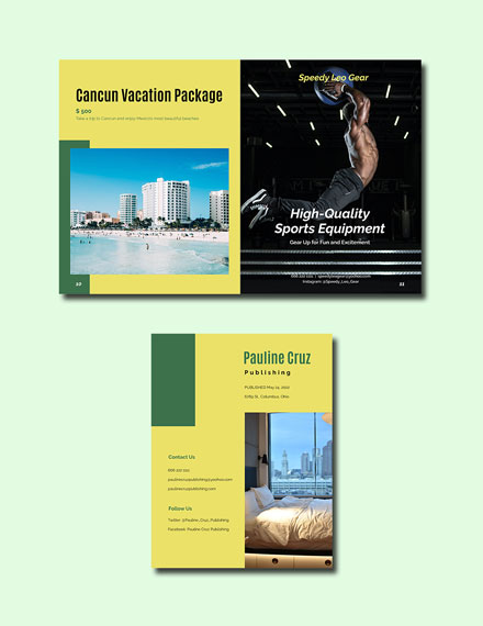 Hotel & Travel Catalog Template - InDesign, Word | Template.net