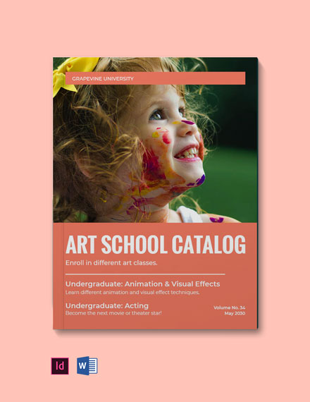FREE School Catalog Template [Customize & Download] | Template.net