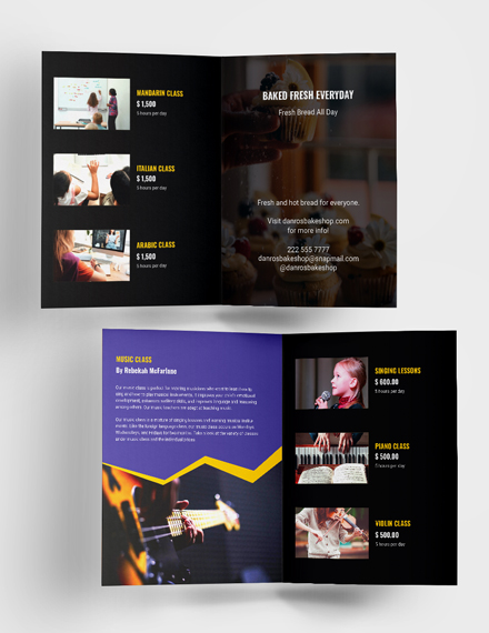 Summer School Catalogue Template in InDesign, PDF | Template.net