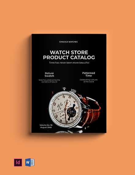 Sport Store Catalog Template - InDesign, Word, PDF | Template.net
