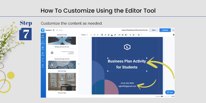 Free Business Plan Activity For Students Template - Google Docs, Word ...