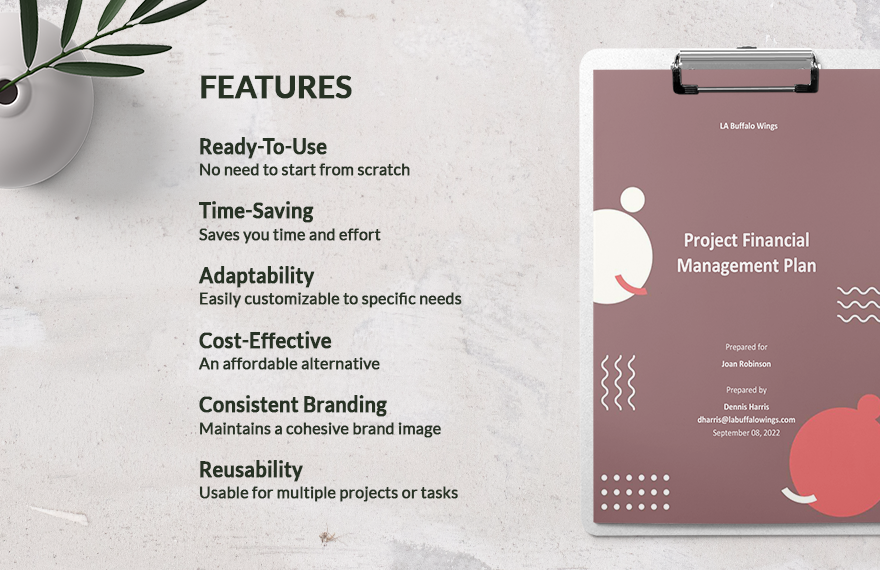 Project Financial Management Plan Template Download In Word Google