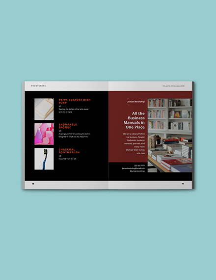 Store Catalog Template - InDesign, Word | Template.net