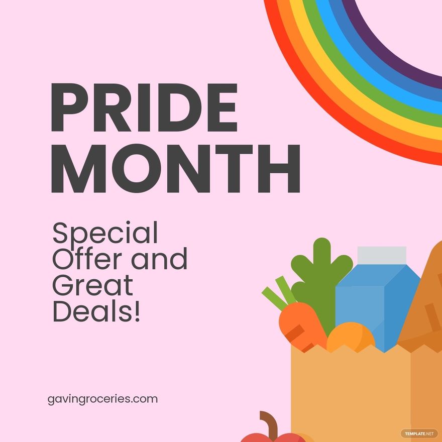 free-pride-month-offer-linkedin-post-template-template
