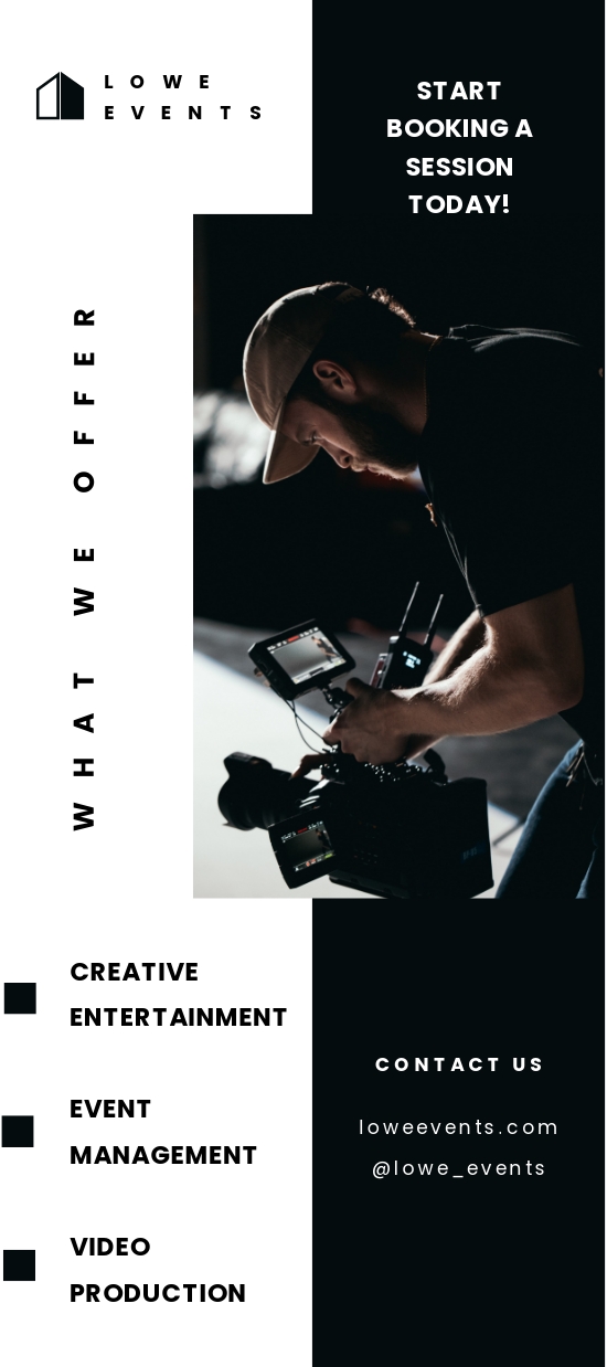 Free Creative Event Rack Card Template