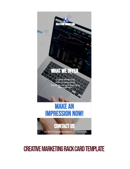 Free Creative School Rack Card Template - Illustrator, Word, PSD ...