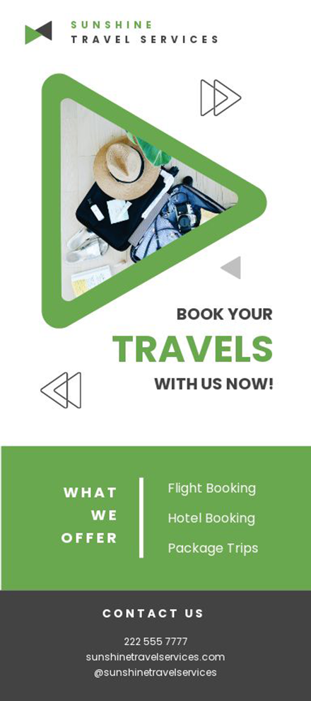 Free Travel or Tour Rack Card Template - Download in Word | Template.net