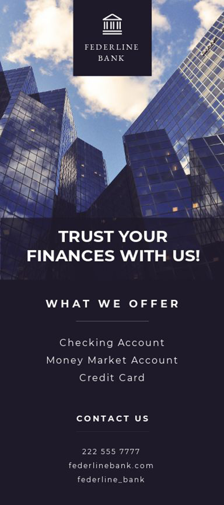 Financial Seminar Rack Card Template - Download in Word, Google Docs ...