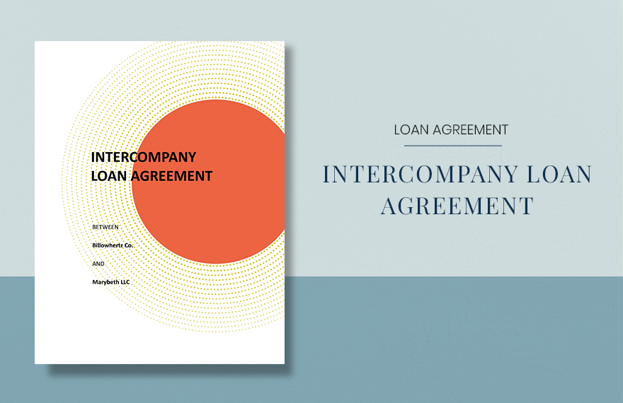 FREE Intercompany Agreement Word Template Download Template