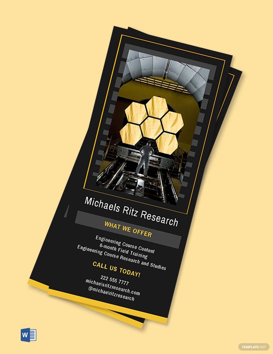 Free Elegant Gym Rack Card Template - Illustrator, Word, PSD | Template.net