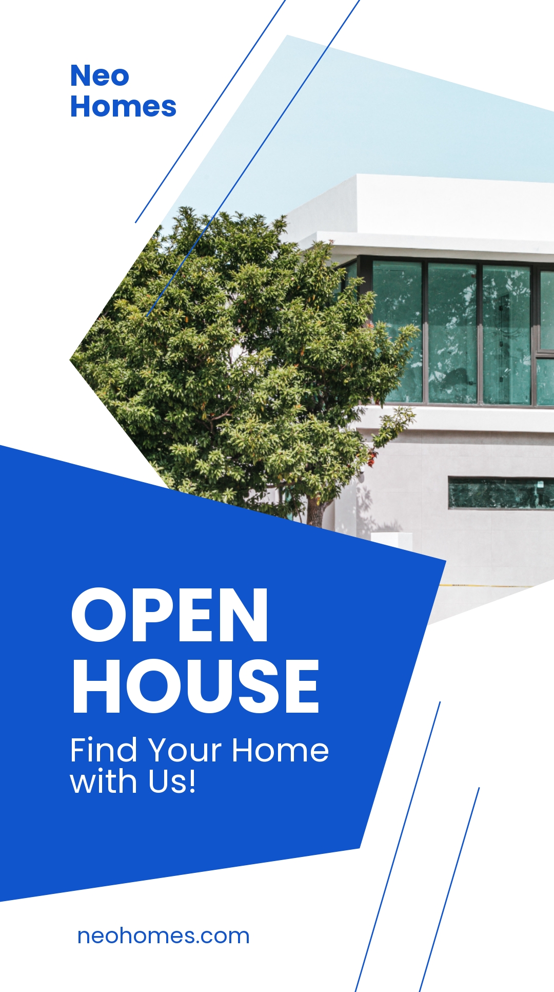 FREE Open House Whatsapp Post Template Download In JPG PNG