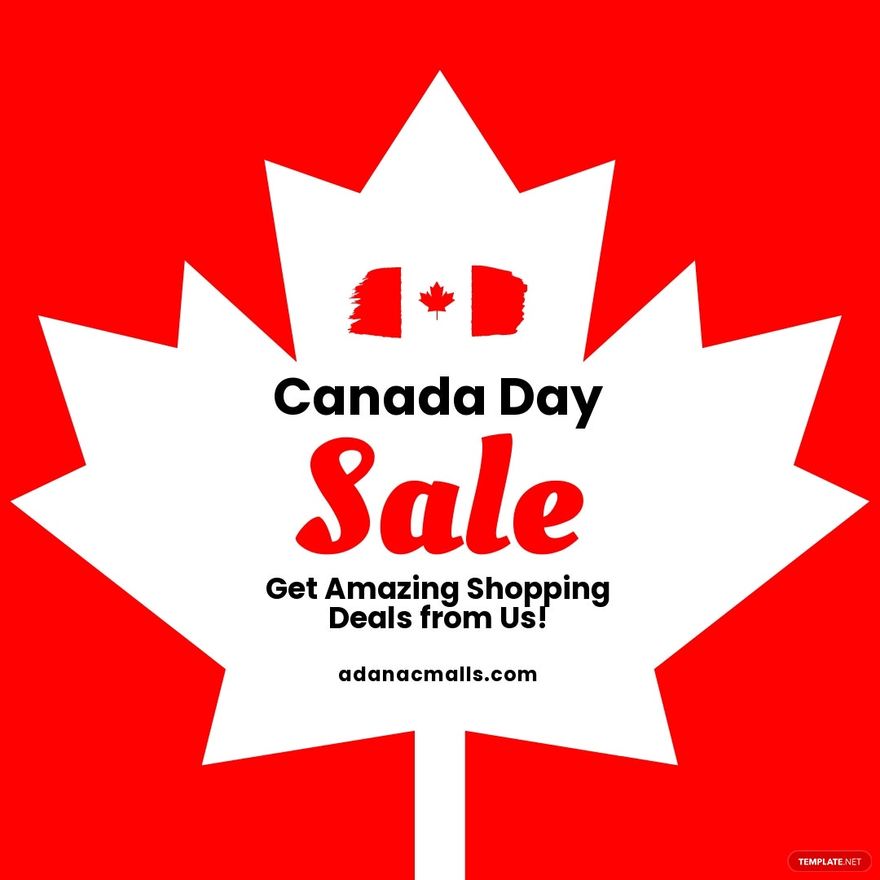 Free Canada Day Quote Instagram Post Template - Illustrator, PSD ...