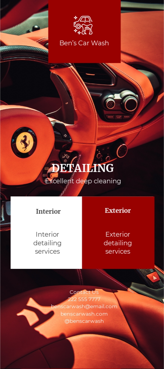 Free Simple Business DL Card Template - Google Docs, Illustrator, Word ...