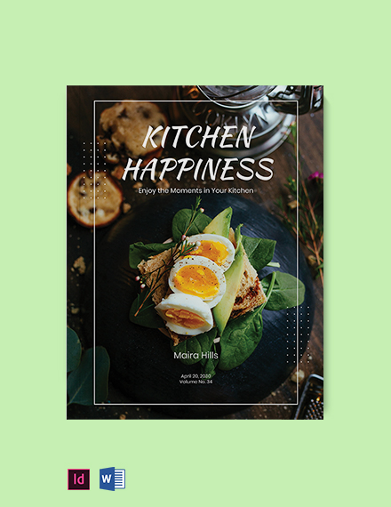Free Digital Kitchen Cookbook Template - InDesign, Word | Template.net
