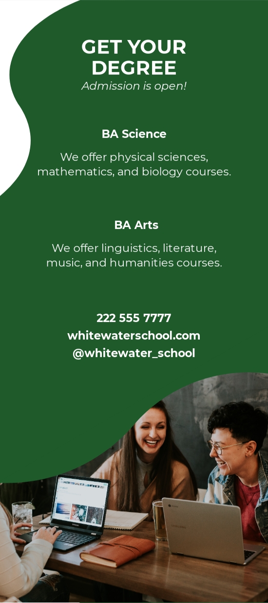 Distance Education DL Card Template [Free JPG] - Word | Template.net