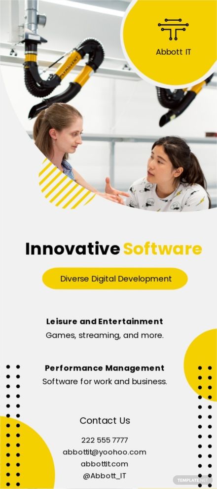 Technology DL Card Template - Google Docs, Illustrator, Word, PSD, PDF ...