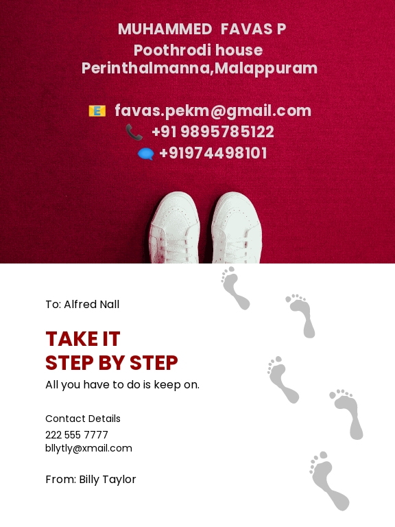 Free Digital Encouragement Card Template - Download in Word, Google ...