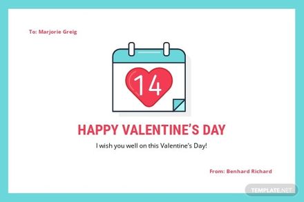 Free Simple Love Card Template - Google Docs, Word, Apple Pages ...