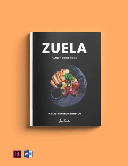 Free Modern Family Cookbook Template - Download in Word, InDesign ...