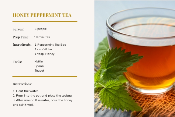 Kitchen Tea Recipe Card Template - Illustrator, Word, PSD | Template.net