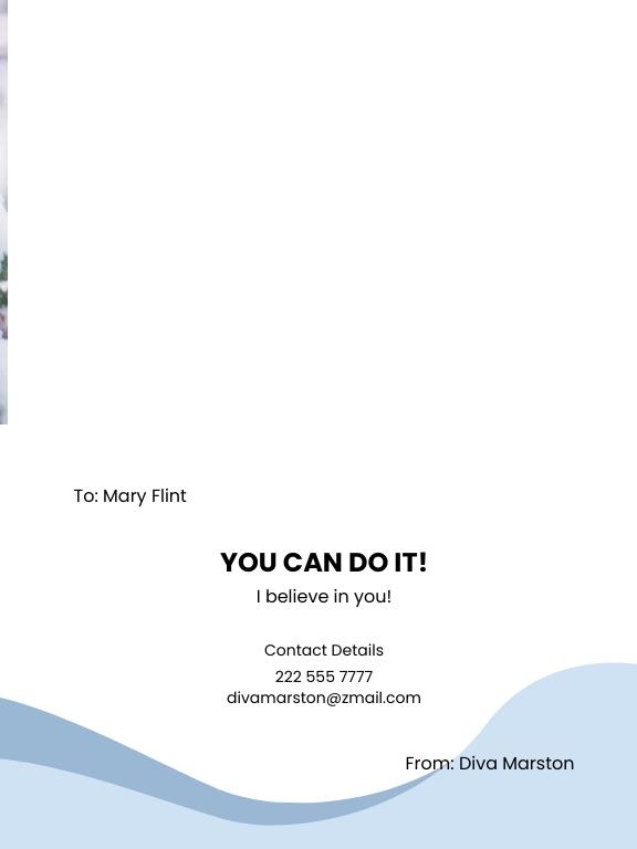 Free Encouragement Graduation Card Template - Download in Word, Google ...