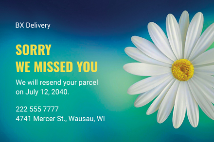 Free Simple Sorry Card Template - Google Docs, Illustrator, Word, PSD ...